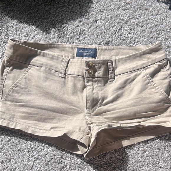 American Eagle Outfitters | Shorts | Ae Tan Short Shorts | Poshmark